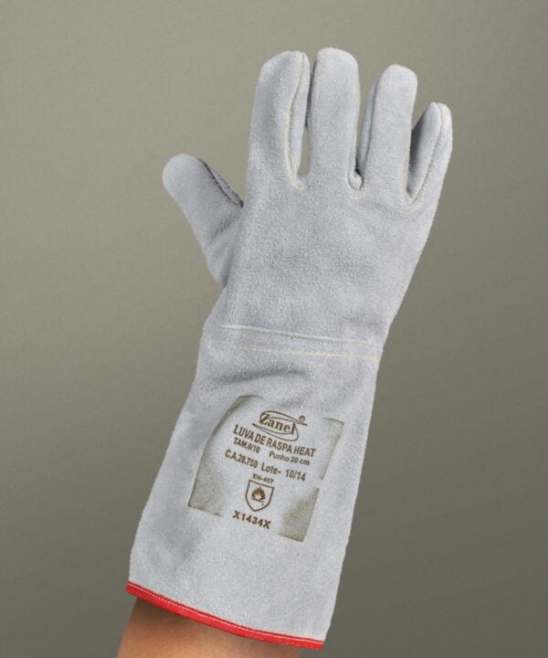 Luva de Raspa Forrada Heat